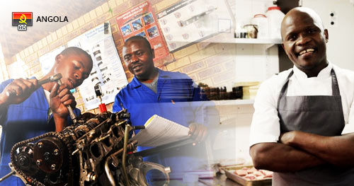 Empregos para Profissionais, Operários e Ofícios em AngolaRecrutamento ...